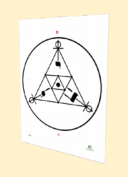 SCAP (Gráfico radiestésico) :: Plantas Sagradas - Produtos esotéricos