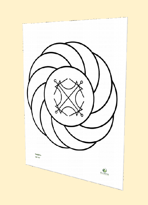 Turbilhão com Sol (Gráfico radiestésico) :: Plantas Sagradas - Produtos ...